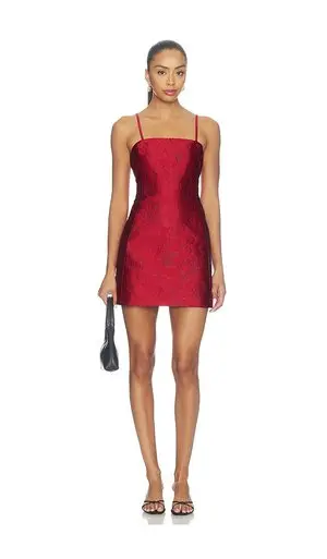 Alice + Olivia Velia Strap Mini Dress In . Also