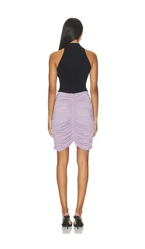 ET OCHS Atticus Knit Combo Mini Dress