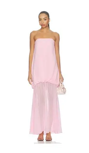 Amanda Uprichard Esme Gown In . Also