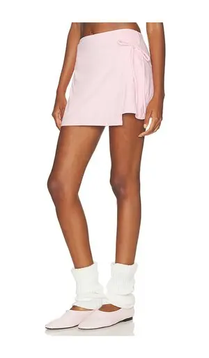 RUNAWAY THE LABEL Katia Wrap Side Tie Skort In . Also