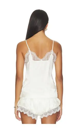 AEXAE X Revolve Silk Lace Tank In . Also