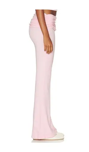 RUNAWAY THE LABEL Damari Foldover Flare Pants In . Also