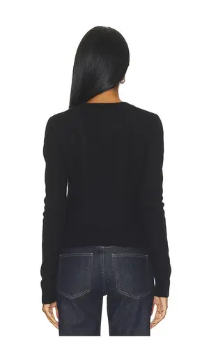 Enza Costa Cashmere Shrunken Crew