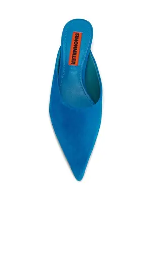 SIMONMILLER Suede Arrow Mule Pump In . Also