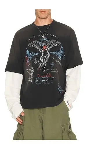 REPRESENT Heavier Than The Heavens Long Sleeve Tee In . Also