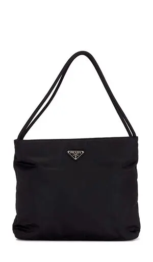 FWRD RENEW Prada Tessuto Tote Bag - Black