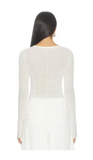 SANS FAFF Alpaca Sheerline Top