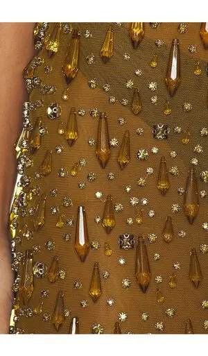 Retrofete Zanie Crystal Dress In . Also