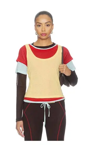 SIEDRES Mel Top In . Also - Multi