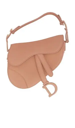 FWRD RENEW Dior Ultra Matte Mini Saddle Bag - Coral
