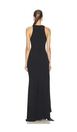 L'Agence Frost Shirred Bow Gown In . Also