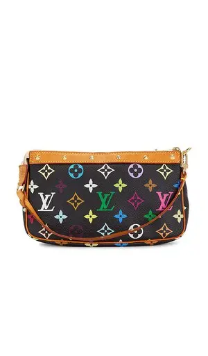 FWRD RENEW Louis Vuitton Monogram Pochette Accessoires Shoulder Bag - Black
