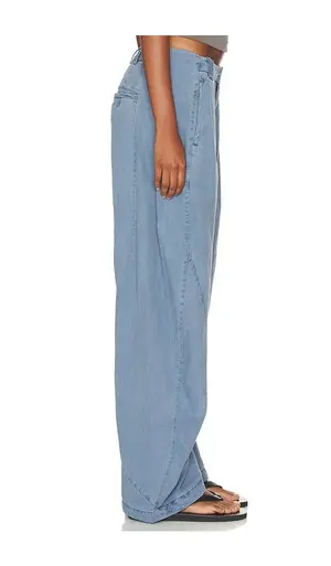 Free People Spotlight Trouser - Blue