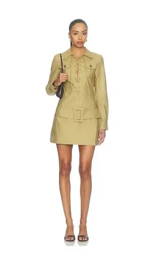 FRANÃ§OISE Zoya Dress In . Also - Beige