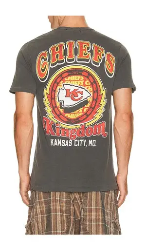 Junk Food Chiefs City Edition Vintage Tee In . Also - Charcoal