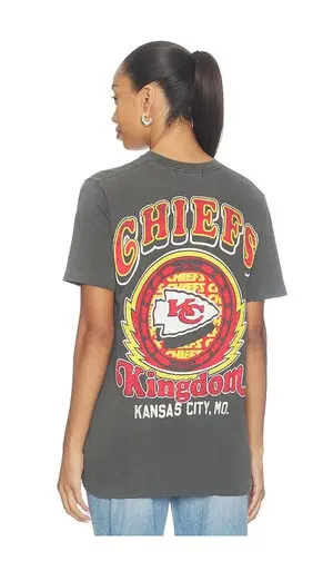 Junk Food Chiefs City Edition Vintage Tee In . Also - Charcoal