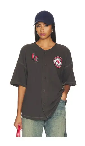 Junk Food Chiefs Baseball Jersey