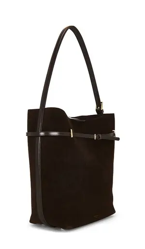 VERAFIED Verified X Revolve Suede Belted Tote Bag