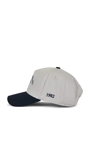 SIEGELMAN STABLE Embroidered Baseball Cap - Grey