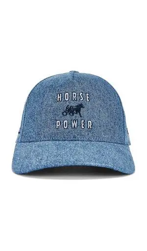 SIEGELMAN STABLE X Ford Embroidered Denim Cap
