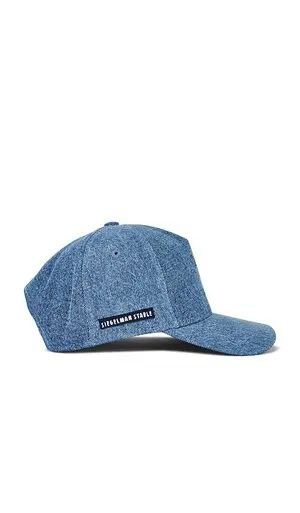 SIEGELMAN STABLE X Ford Embroidered Denim Cap