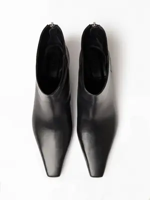 HOUSE OF DAGMAR Leather Ankle Boots