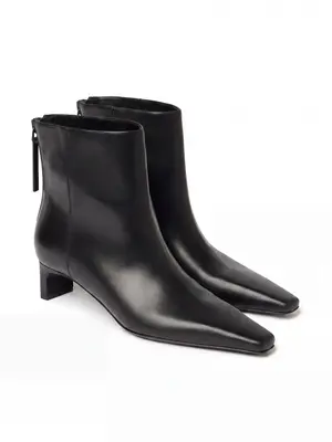 HOUSE OF DAGMAR Leather Ankle Boots