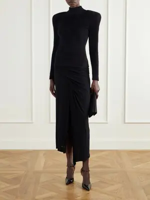 Balmain Ribbed-knit Turtleneck Sweater
