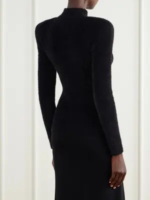 Balmain Ribbed-knit Turtleneck Sweater
