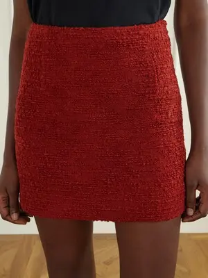 LIBEROWE Vera Wool-blend Tweed Mini Skirt
