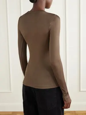 AGOLDE Delphi Ribbed Stretch T-shirt