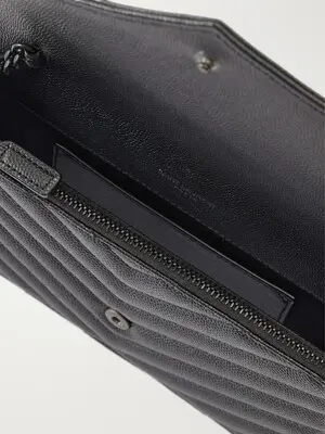 Saint Laurent Cassandre Mini Matelassé Leather Shoulder Bag