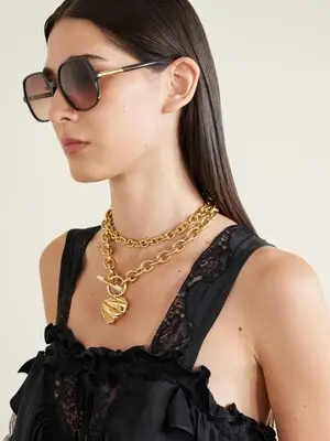 Chloé Acetate Sunglasses