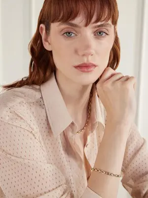 LUCY DELIUS 14-karat Yellow Diamond Bracelet