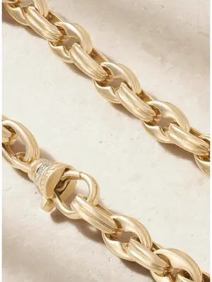 LUCY DELIUS 14-karat Yellow Diamond Bracelet