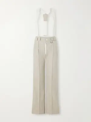 YVES SALOMON Pleated Flared Ski Pants