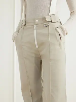 YVES SALOMON Pleated Flared Ski Pants