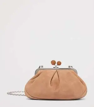 Max Mara Suede Pasticcino Clutch Bag