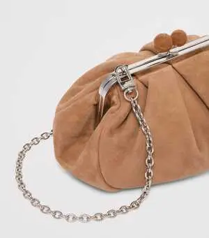 Max Mara Suede Pasticcino Clutch Bag