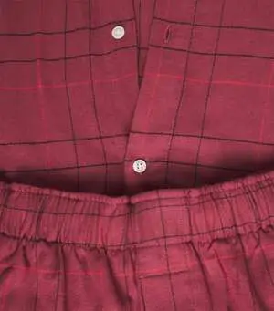 Calvin Klein Cotton Flannel Pyjama Set