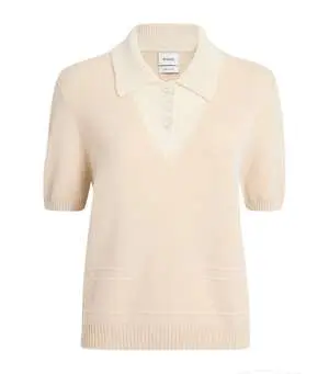 BARRIE Cashmere Polo Shirt