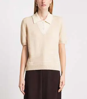 BARRIE Cashmere Polo Shirt