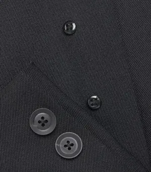 Yohji Yamamoto Wool Hooded Blazer