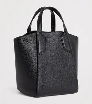 Harrods Small Leather Freya Tote Bag