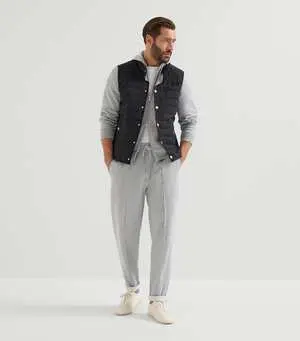 Brunello Cucinelli Bonded Taffeta Down Gilet