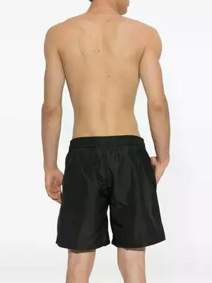 Moschino Barcode-print Swim Shorts