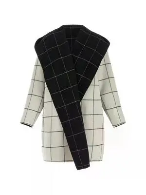 TOTEME Reversible Windowpane-check Coat