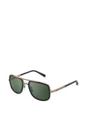Dita Mach-s Double-bridge Pilot Sunglasses