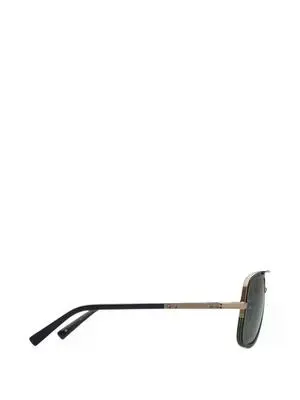 Dita Mach-s Double-bridge Pilot Sunglasses
