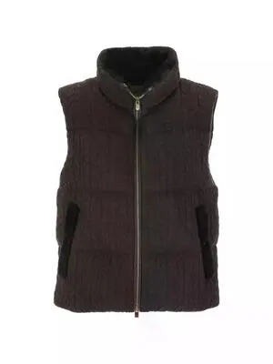 Agnona Cable-knit Padded Jacket